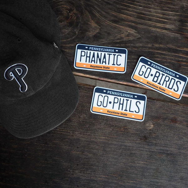 Go Phils Philadelphia Sticker - Pennsylvania Decal – Nich Boutique