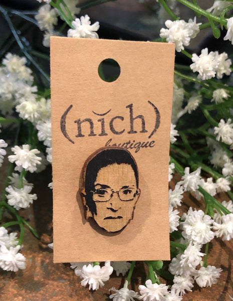 RBG Wood Icon Magnet – Nich Boutique